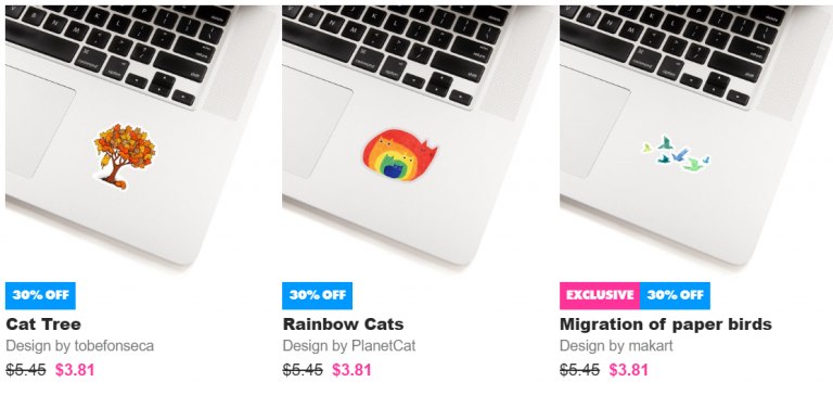 18 Best Sites To Create Print On Demand Stickers – Passive Marketeer