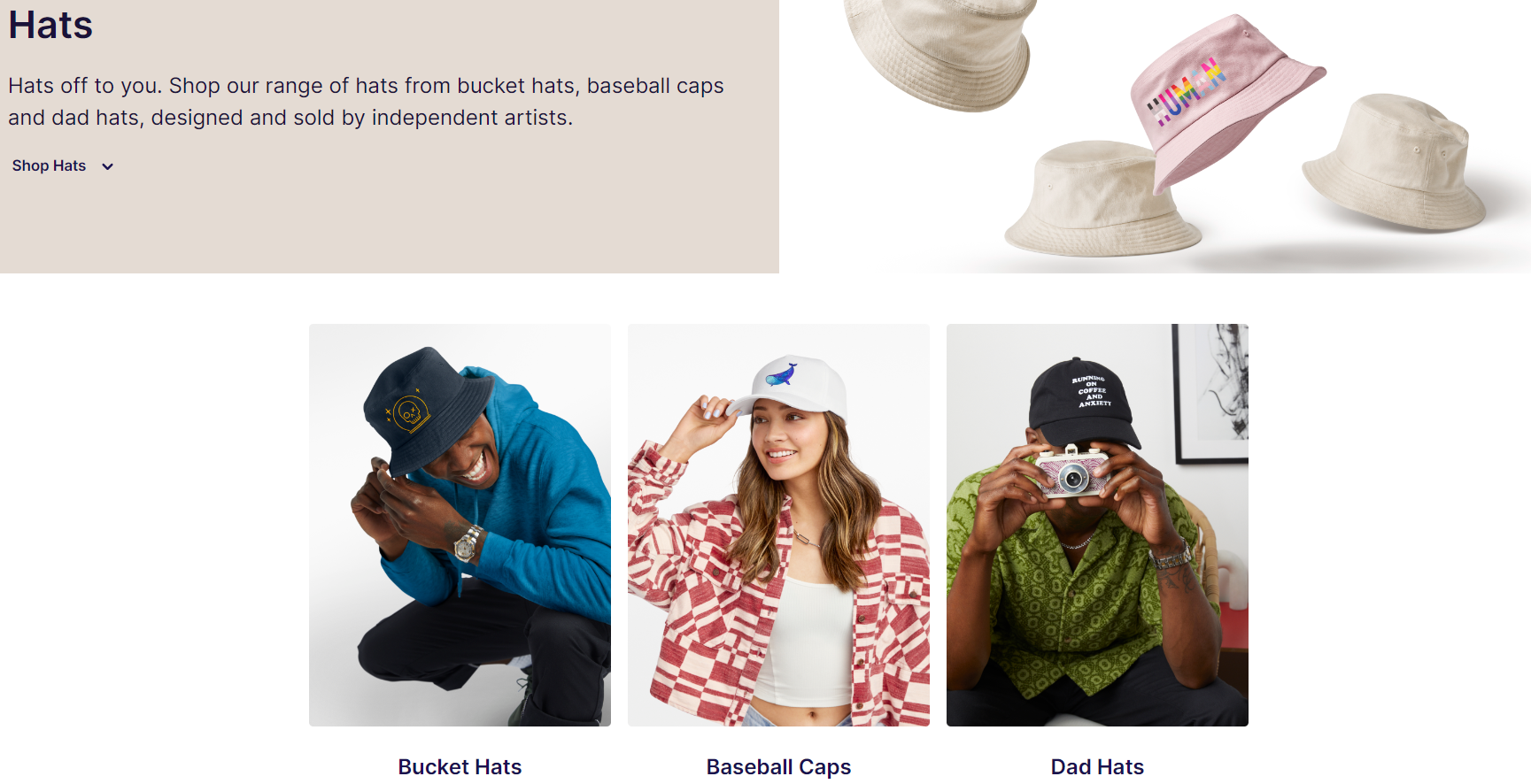 17 Print On Demand Hats & Headwear To DESIGN – Passive Marketeer