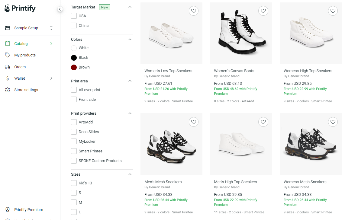 17 Print On Demand Shoes Fulfillment To EXPLORE – Passive Marketeer