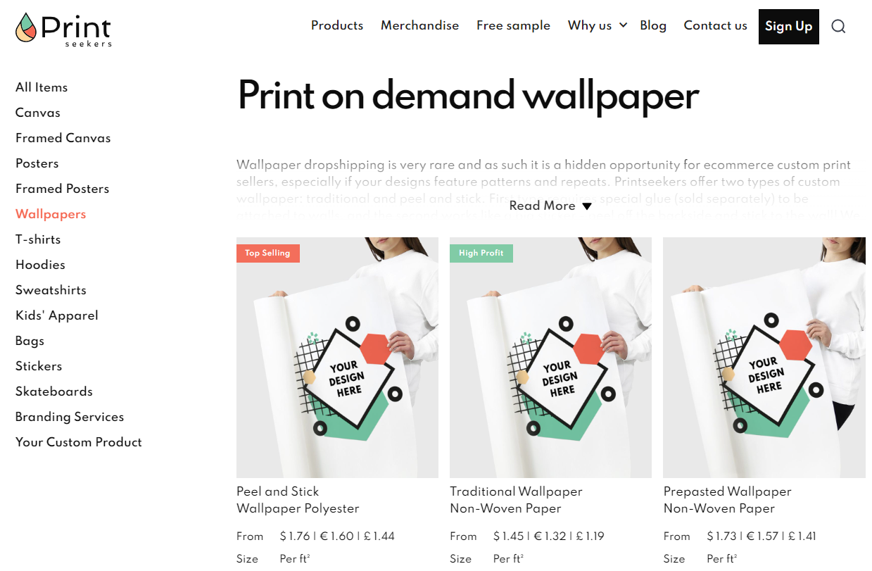 9 Print On Demand Wallpaper Companies – Passive Marketeer