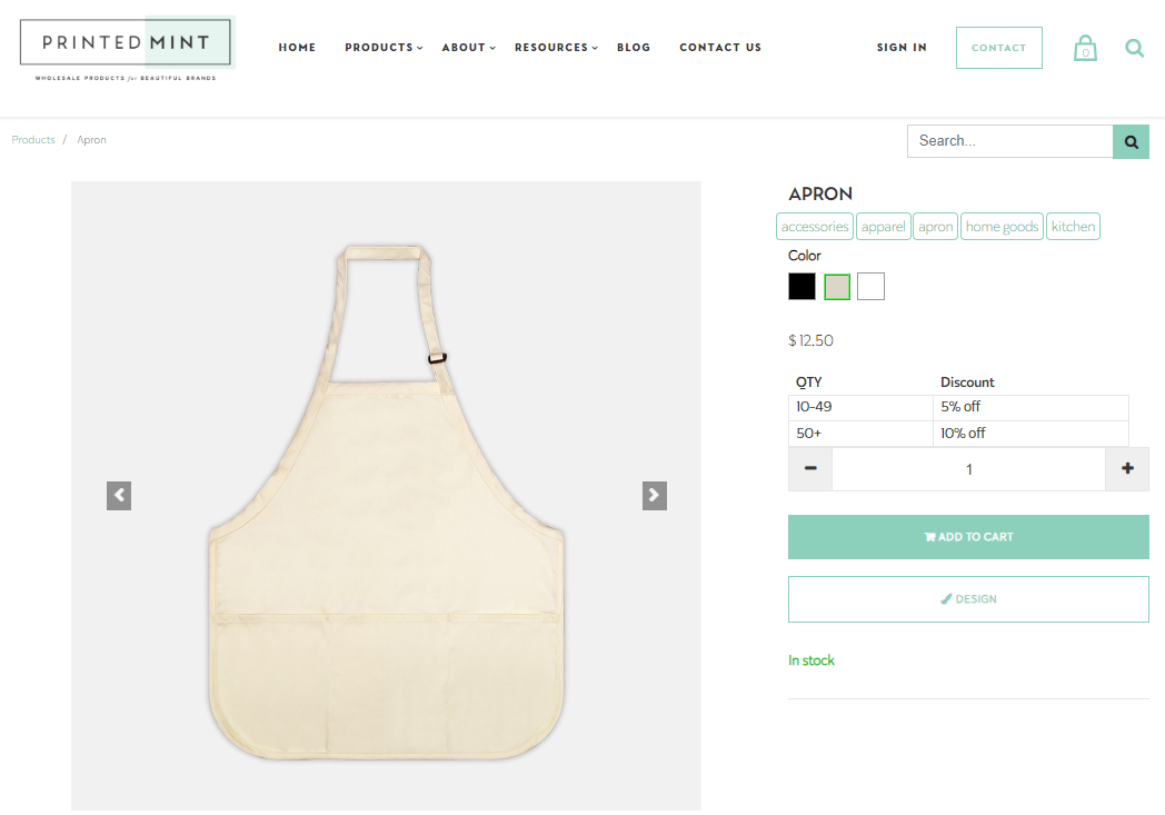 15 Print On Demand Aprons (NO Minimum) – Passive Marketeer